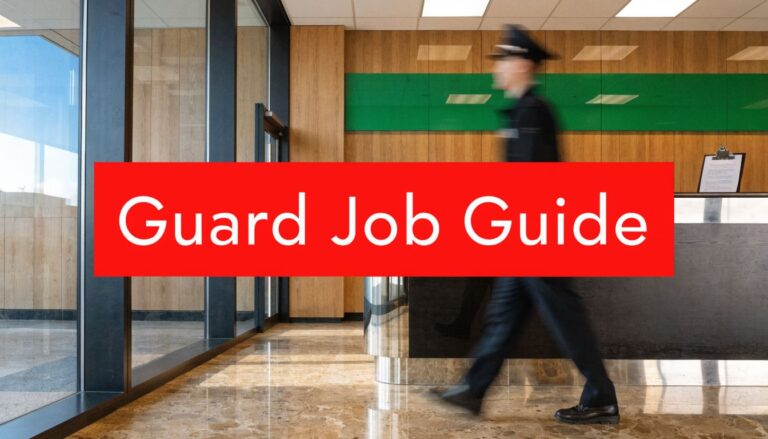 Security Guard Job Description: Templates & Hiring Guide - Overton ...